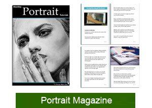 Monthly Portrait Magazine - Drawing Made Easy
